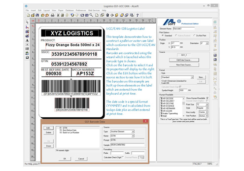 ALsoft Professional Label Software for Any Label Printer - ALTech UK