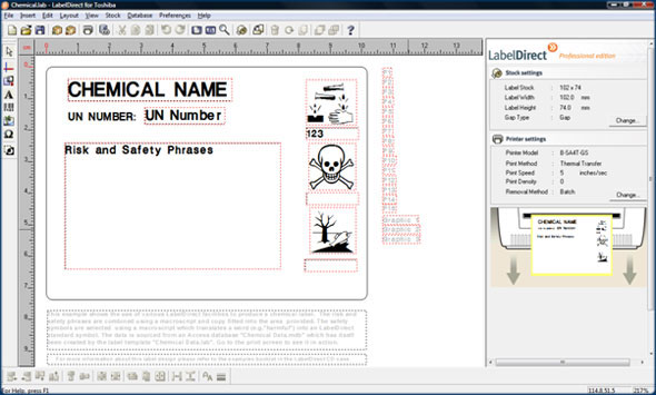Chemical Labelling From ALTech UK