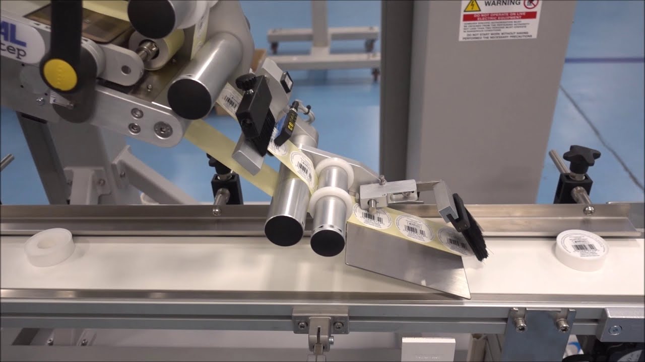 ALbelt ALstep S Round Label on Recessed PTFE Tape - ALTech UK