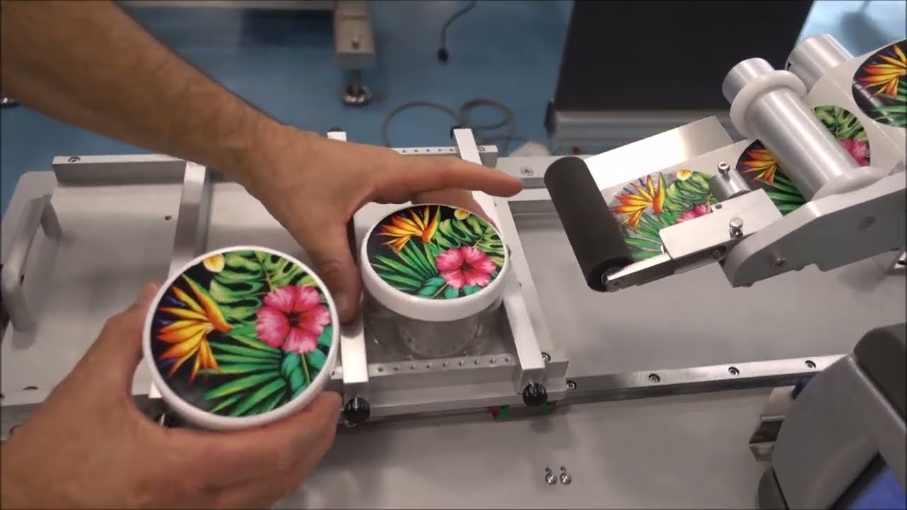 ALmatic E 2 Position Jig Semi-Automatic Labelling Machine - ALTech UK